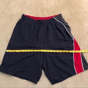 Speedo | Swim | Dark Blue Speedo Trunks With Red | Poshmark